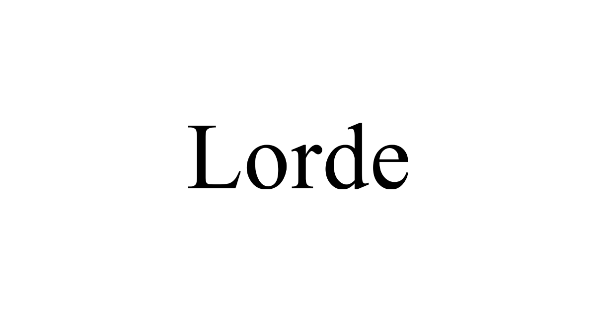 Lorde Official Australian Store - Lorde Official Australian Store